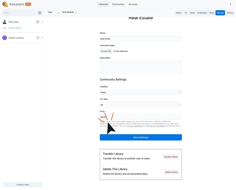 Assistant Pro - WordPress Cloud Storage & Template Marketplace